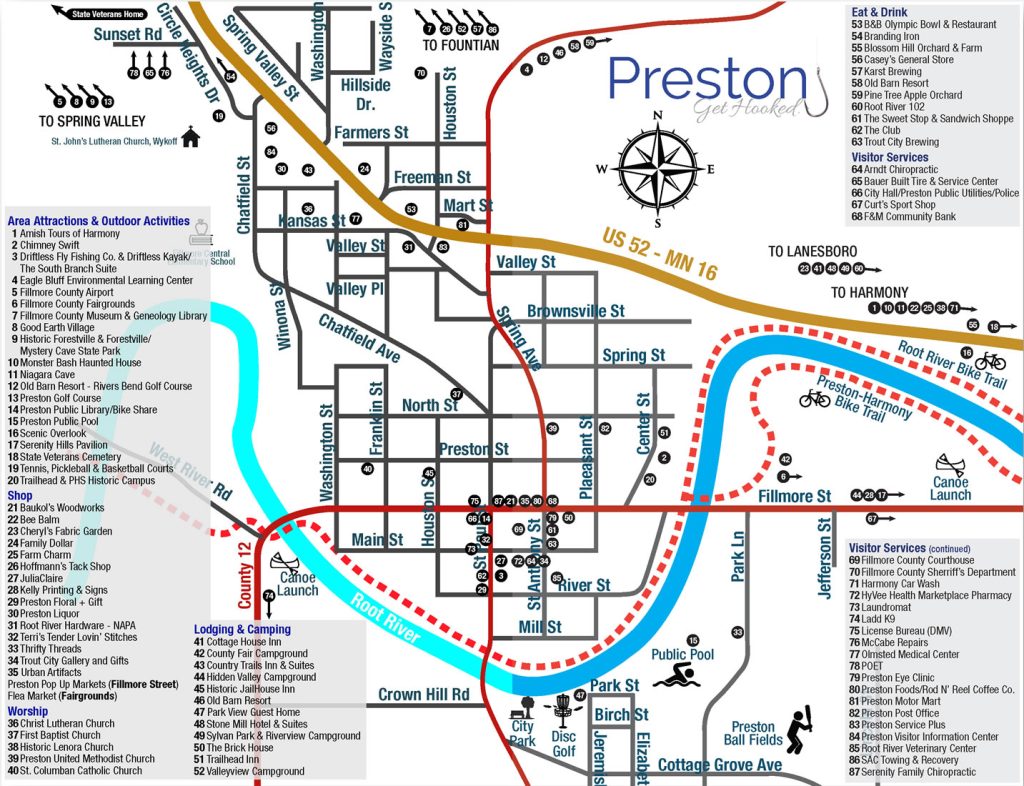 Preston Map