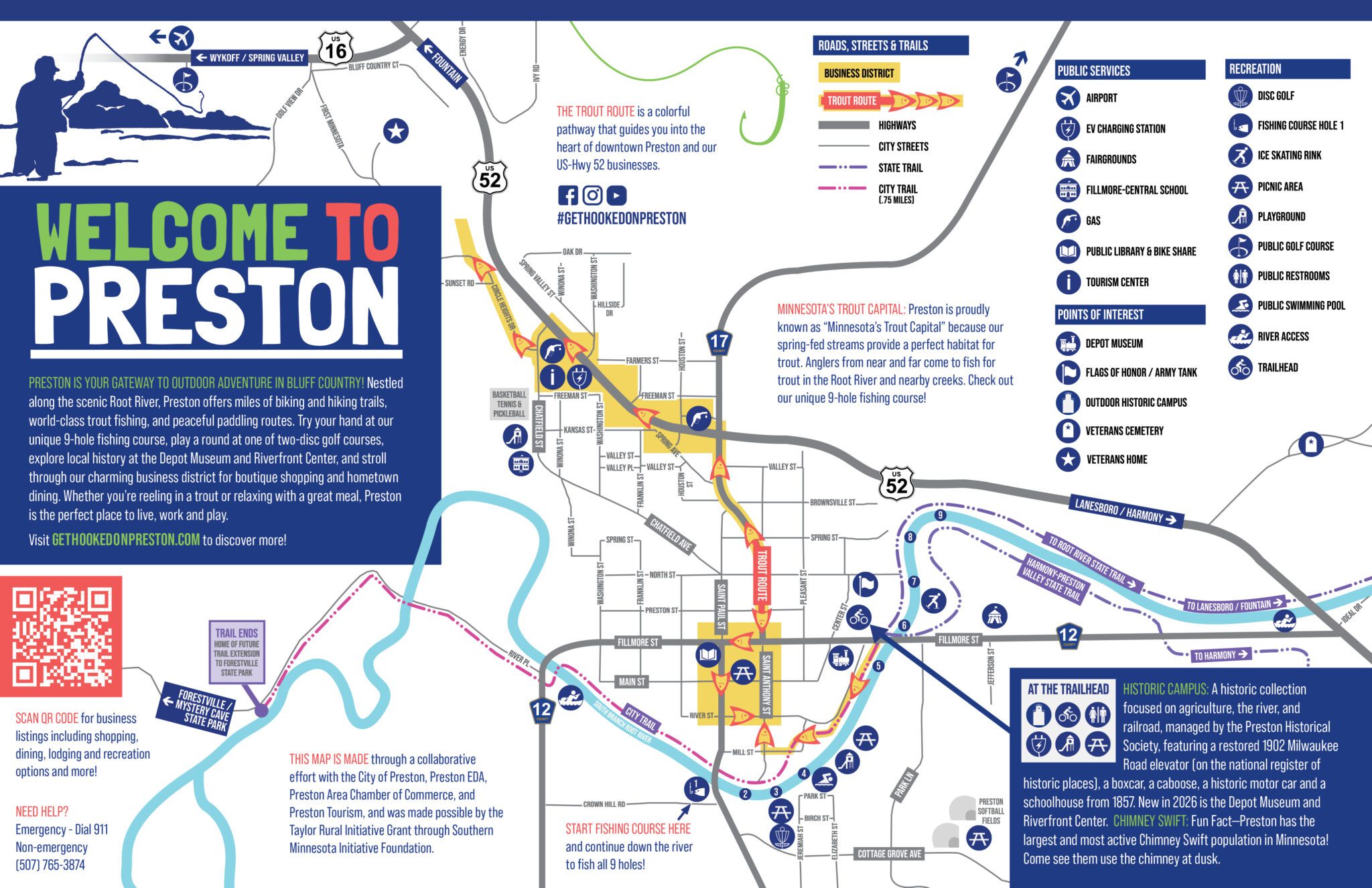 Preston Map